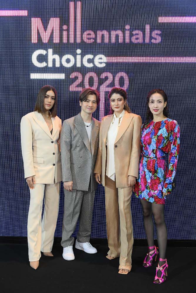 บันเทิง - ทัพดาราดังร่วมงาน ‘MILLENNIALS CHOICE 2020’