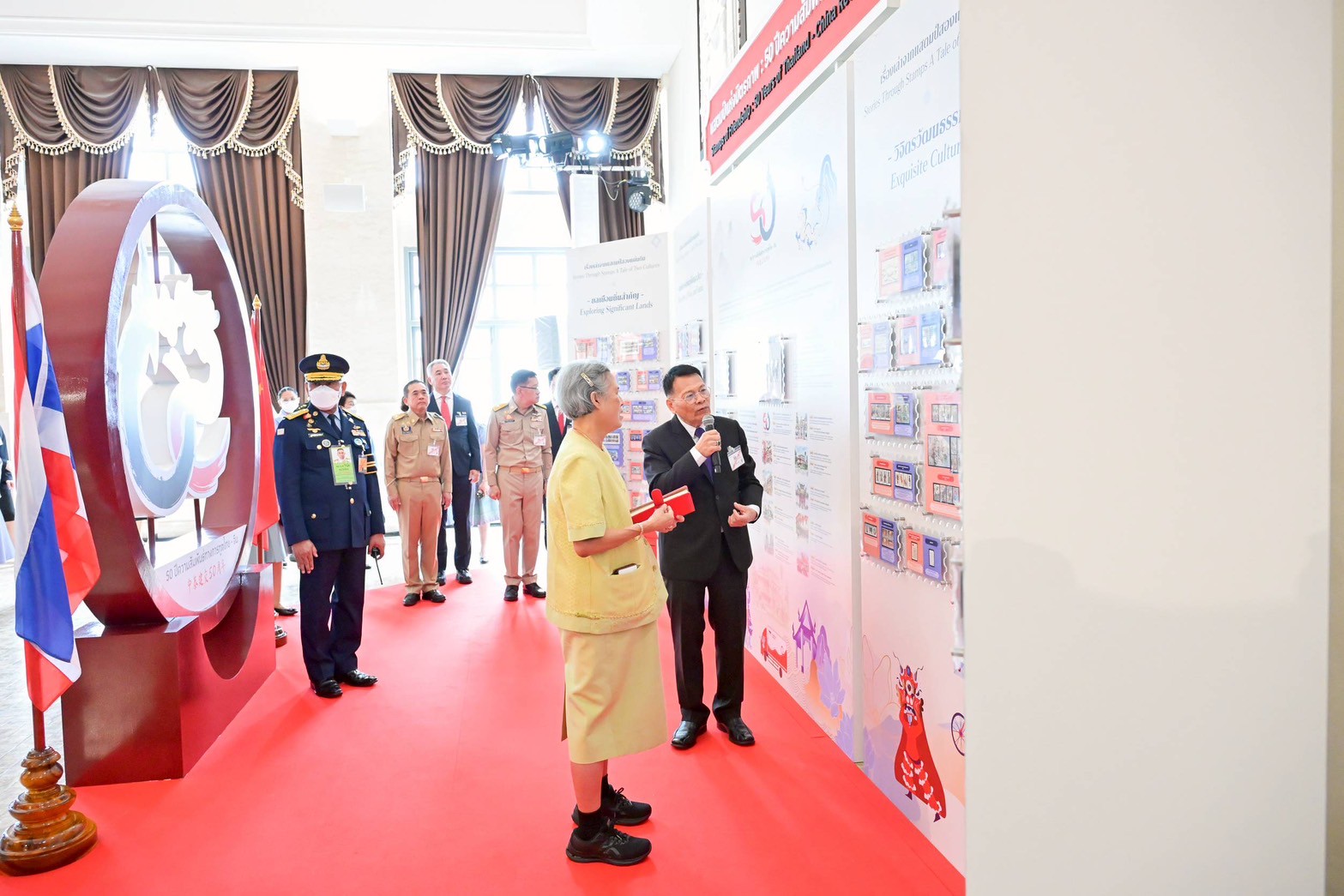 กรมสมเด็จพระเทพรัตนราชสุดาฯ เสด็จฯ เปิดงานแสดงตราไปรษณียากรภาคพื้นเอเชีย 2568 | SootinClaimon.Com