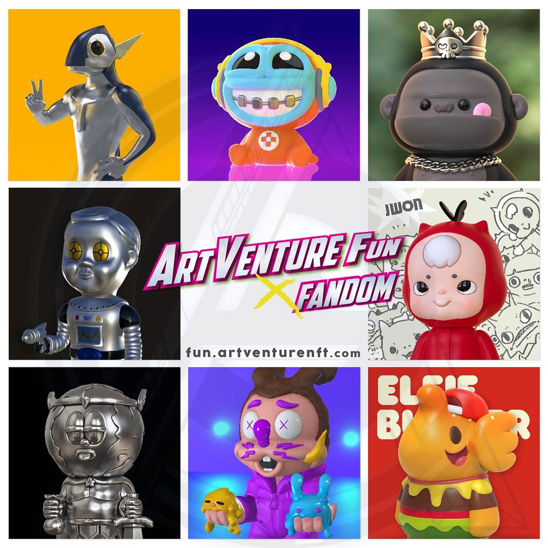 ผู้หญิง - ชมนิทรรศการศิลปะผ่านงานคาแรคเตอร์อันโดดเด่นจาก 8 ศิลปิน ที่งาน ARTVENTURE FUN x Fandom