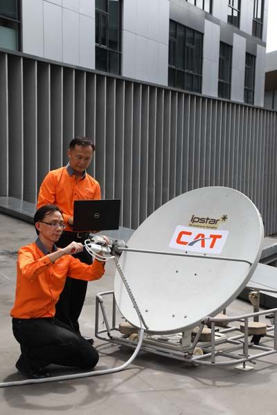โลกธุรกิจ - CAT Satcom ส่งบริการ CAT iPSTAR Next Gen รุกตลาดบรอดแบนด์ ...