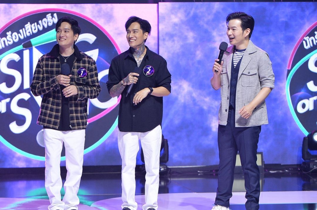 บันเทิง - SING OR SYNCนักร้องเสียงจริงมิวสิกเกมโชว์สุดว้าว 'นิว ชัยพล ...