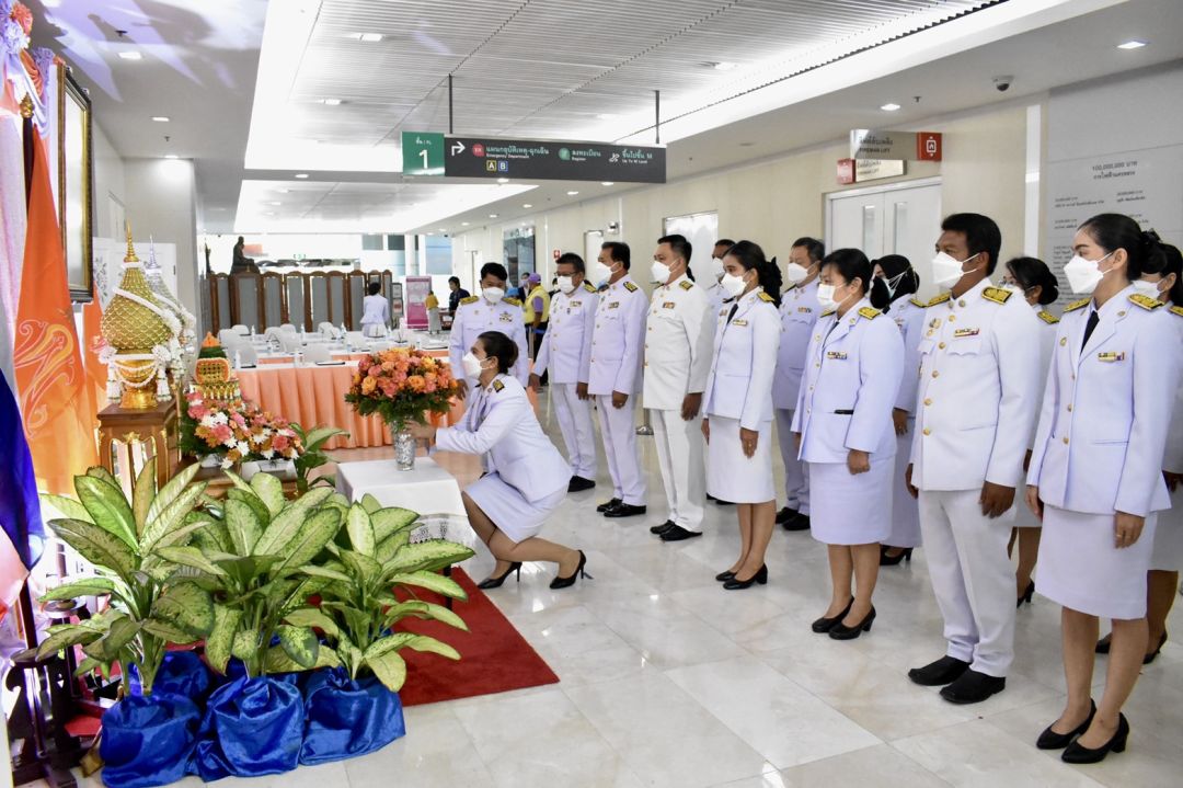 ในประเทศ - ผู้แทนหน่วยงาน-ปชช.พร้อมใจลงนามถวายพระพร 'เจ้าฟ้าพัชรกิติยาภา'