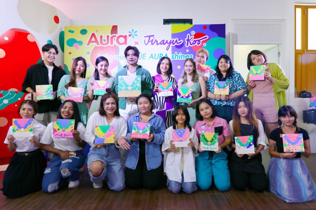 บันเทิง - 'น้ำแร่ออรา'จัดงานExclusiveWorkshop Aura x Jirayu Koo