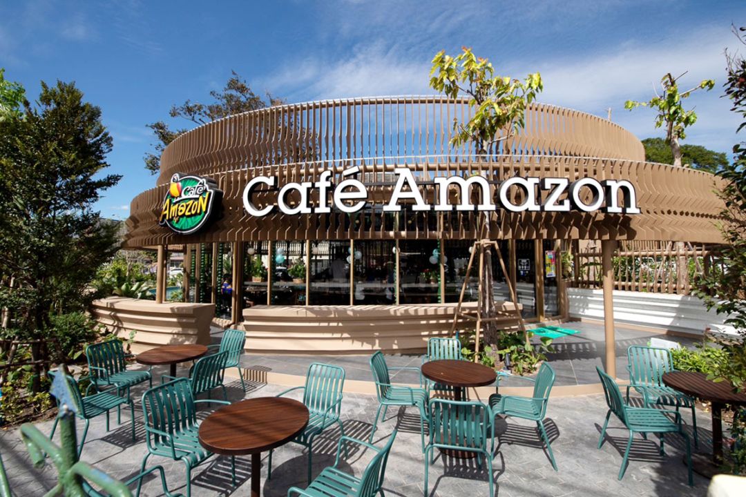 โลกธุรกิจ - Café Amazon Concept Store เวียงจันทน์ สปป.ลาว