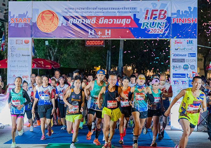 บันเทิง - คนรักสุขภาพเข้าร่วม ‘IFB RUN 2024’ ล้นหลาม ภายใต้งาน ‘สุขภาพ ...