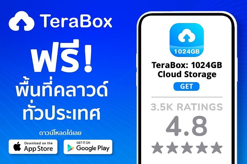 ประชาสัมพันธ์ - Terabox ให้พื้นที่คลาวด์ ฟรี! ชูความสำเร็จสถาบัน ...