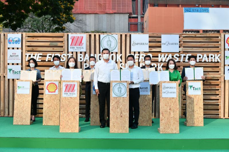 กทม. ผนึกกำลังเดอะมอลล์ กรุ๊ปเปิดตัวโครงการ ‘The First Bangkok Zero ...