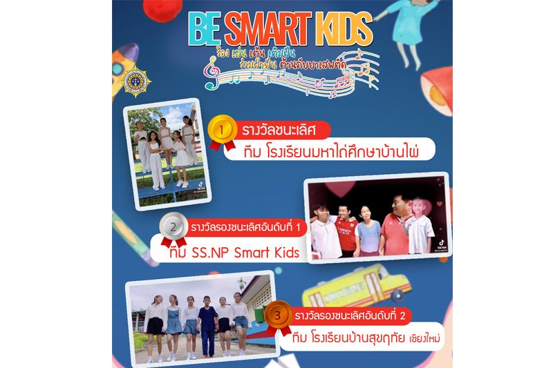 ประชาสัมพันธ์ - สำนักงาน ป.ป.ส. ประกาศรางวัล ‘BE SMART KIDS’ ร้อง เล่น ...