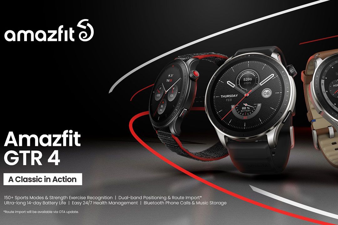 ประชาสัมพันธ์ - AMAZFIT เปิดตัวสมาร์ทวอทช์ GTR 4 และ GTS รุ่นใหม่ล่าสุด ...