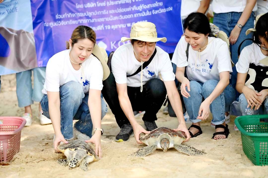 ผู้หญิง - โคเซ่ จัดโครงการ ‘SEKKISEI SAVE the BLUE Project’ ส่งเสริม ...