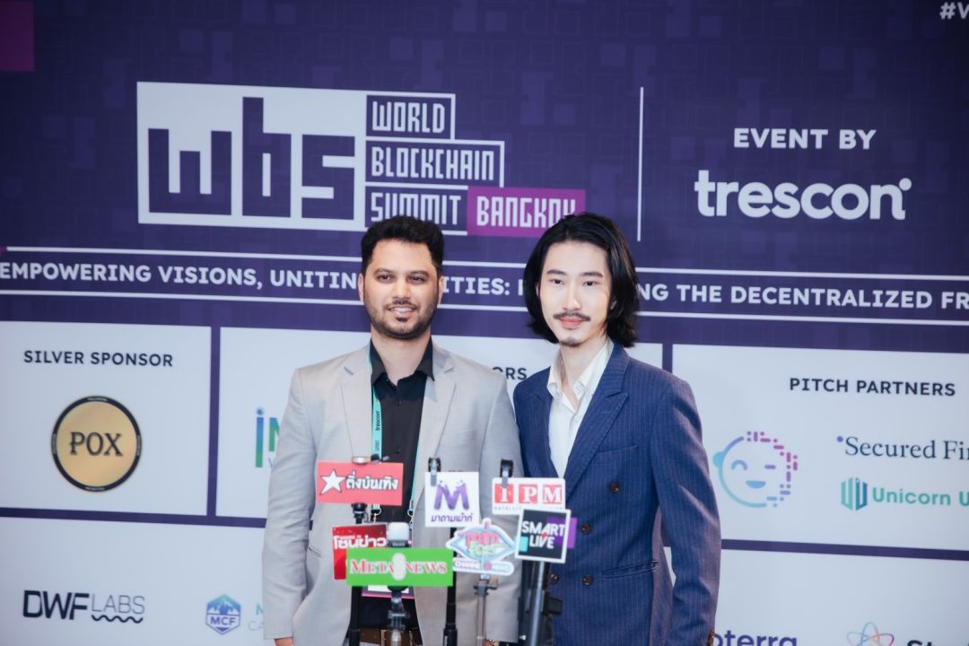 บันเทิง - 'มาวิน ธนะปรีดากุล' เข้าร่วมงาน World Blockchain Summit